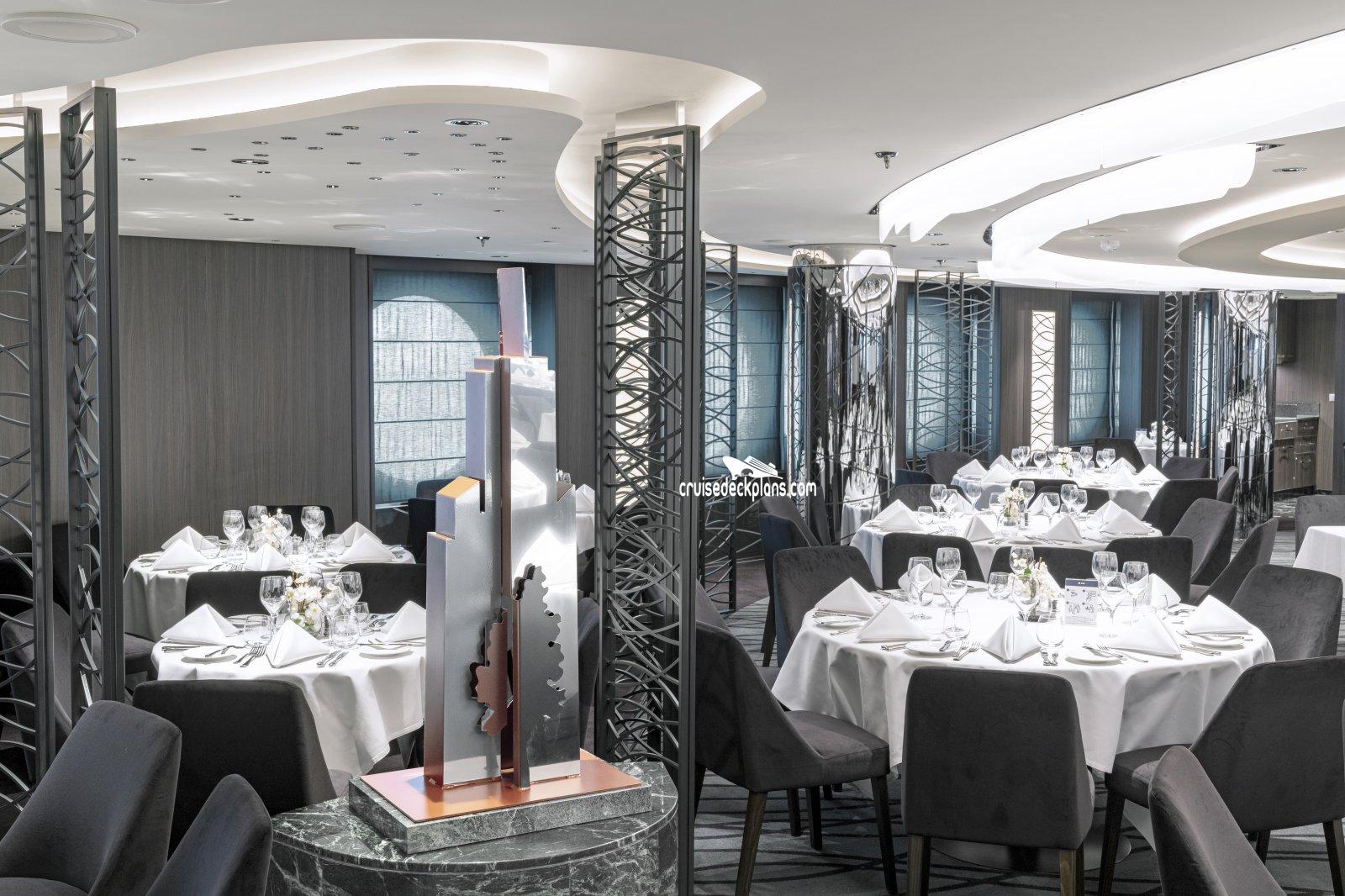 MSC Seashore Central Park Restaurant Pictures