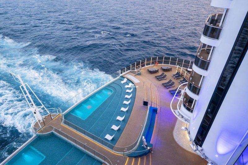 MSC Seashore Infinity Pool Pictures