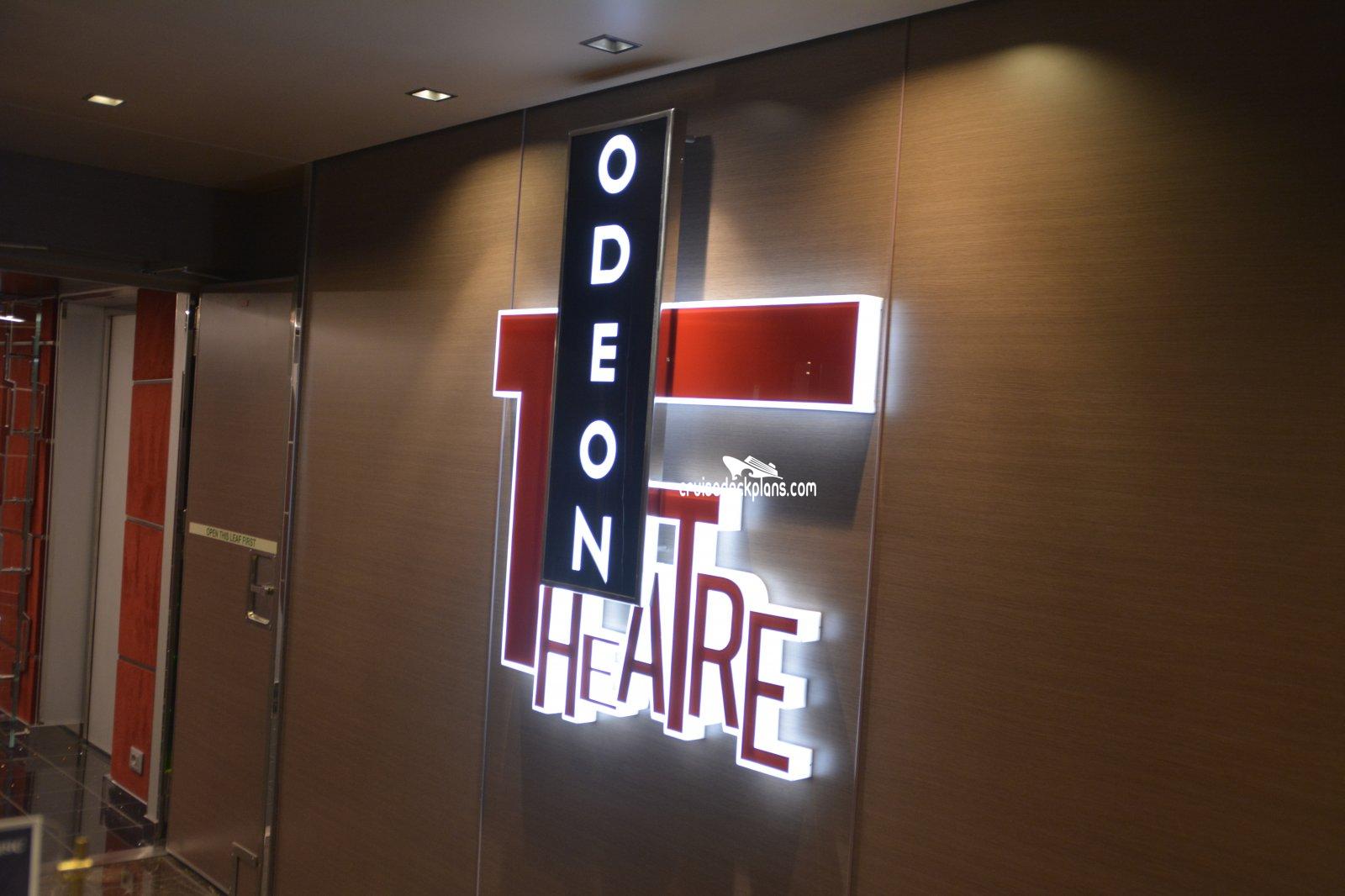 MSC Seaview Odeon Theater Pictures