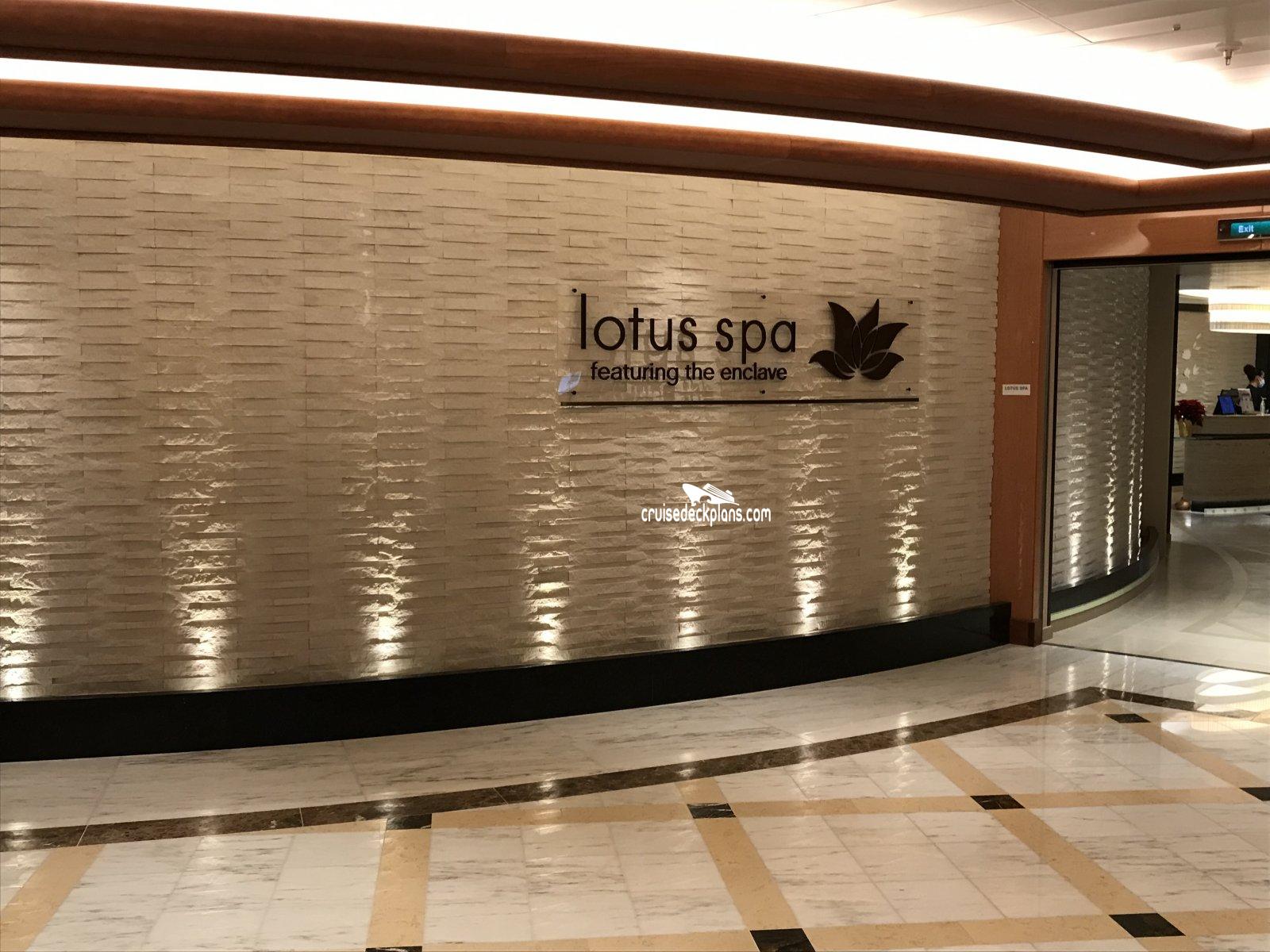 Sky Princess Lotus Spa Pictures