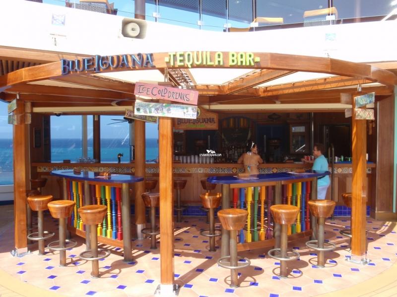 Carnival Breeze Bluelguana Tequila Bar Pictures