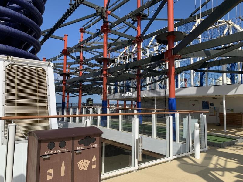 Norwegian Escape Ropes Course Pictures