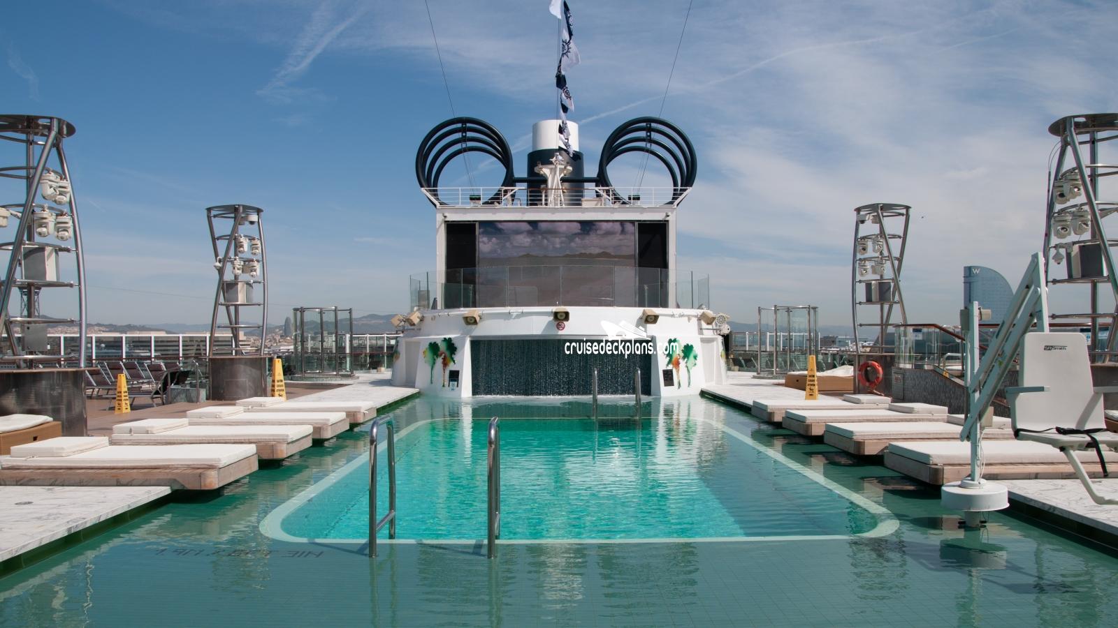 MSC Seaview Panorama Pool Pictures