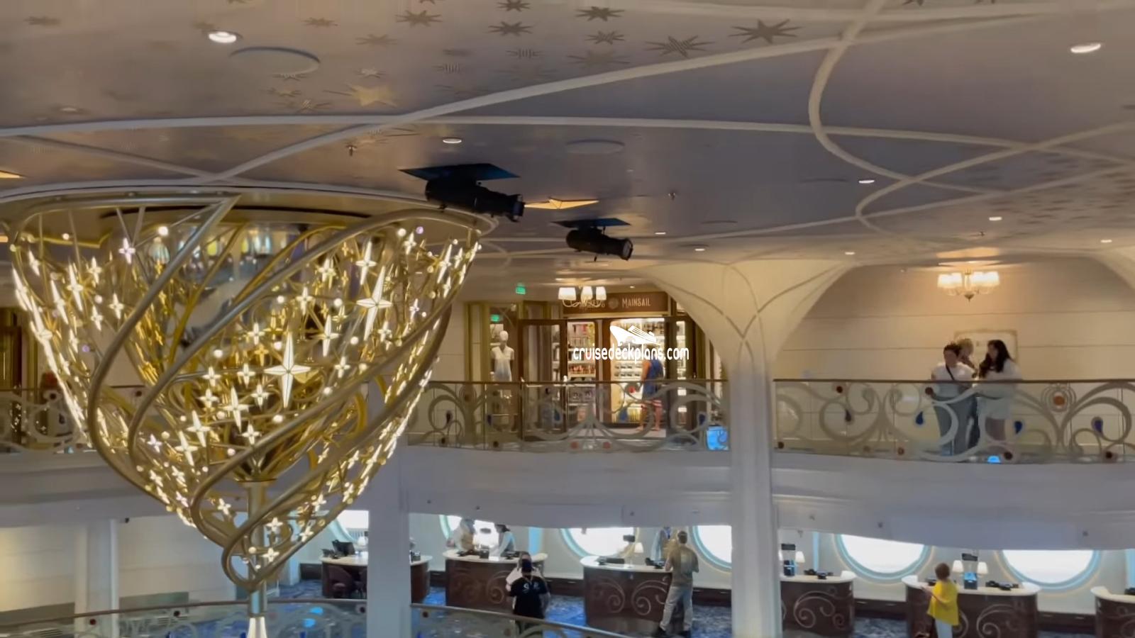 Disney Wish Grand Hall Pictures