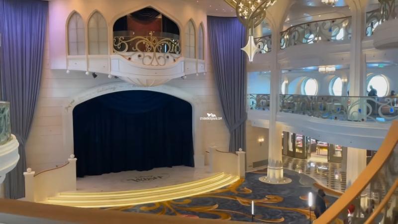 Disney Wish Grand Hall Pictures