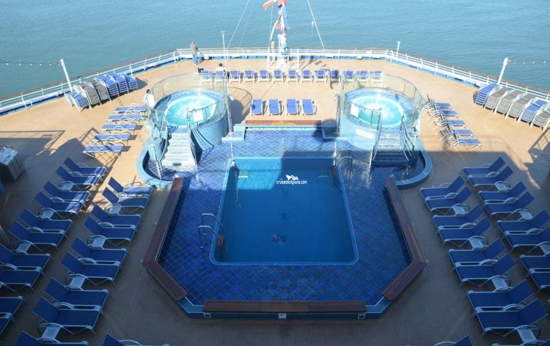 Carnival Splendor Liner Lido Pool Pictures