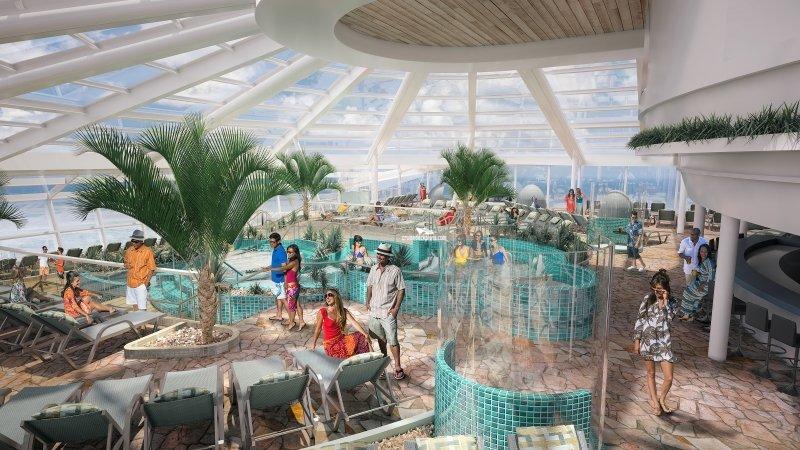 Ovation of the Seas Solarium Pictures