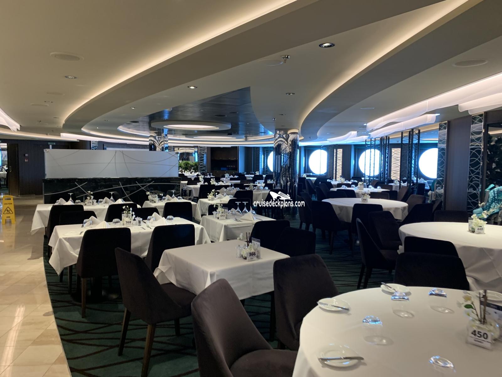 MSC Seashore Central Park Restaurant Pictures