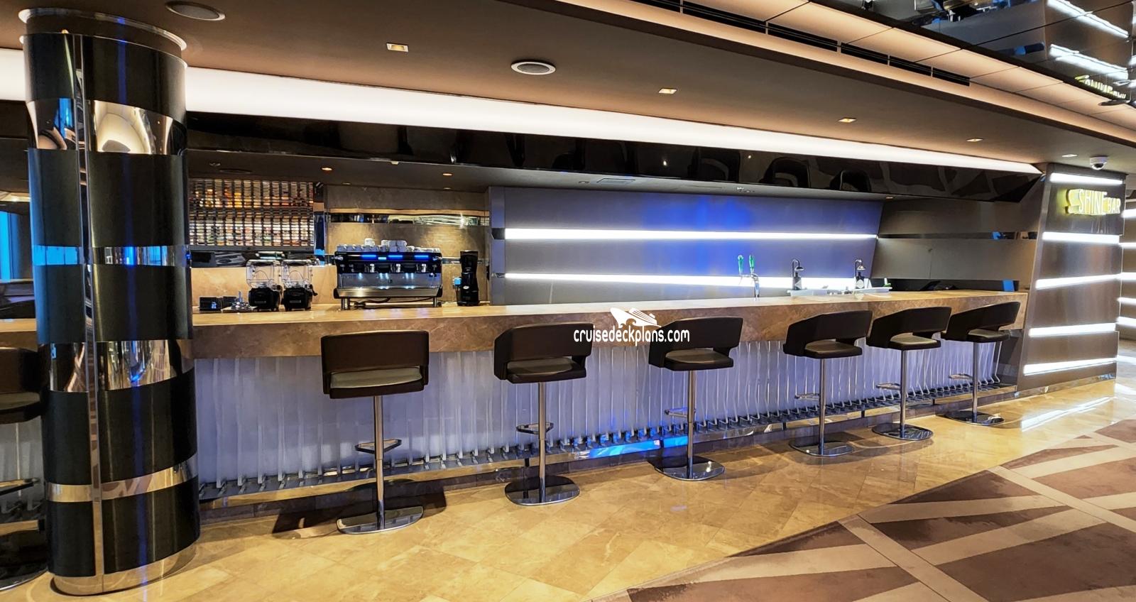 MSC Seashore Shine Bar Pictures