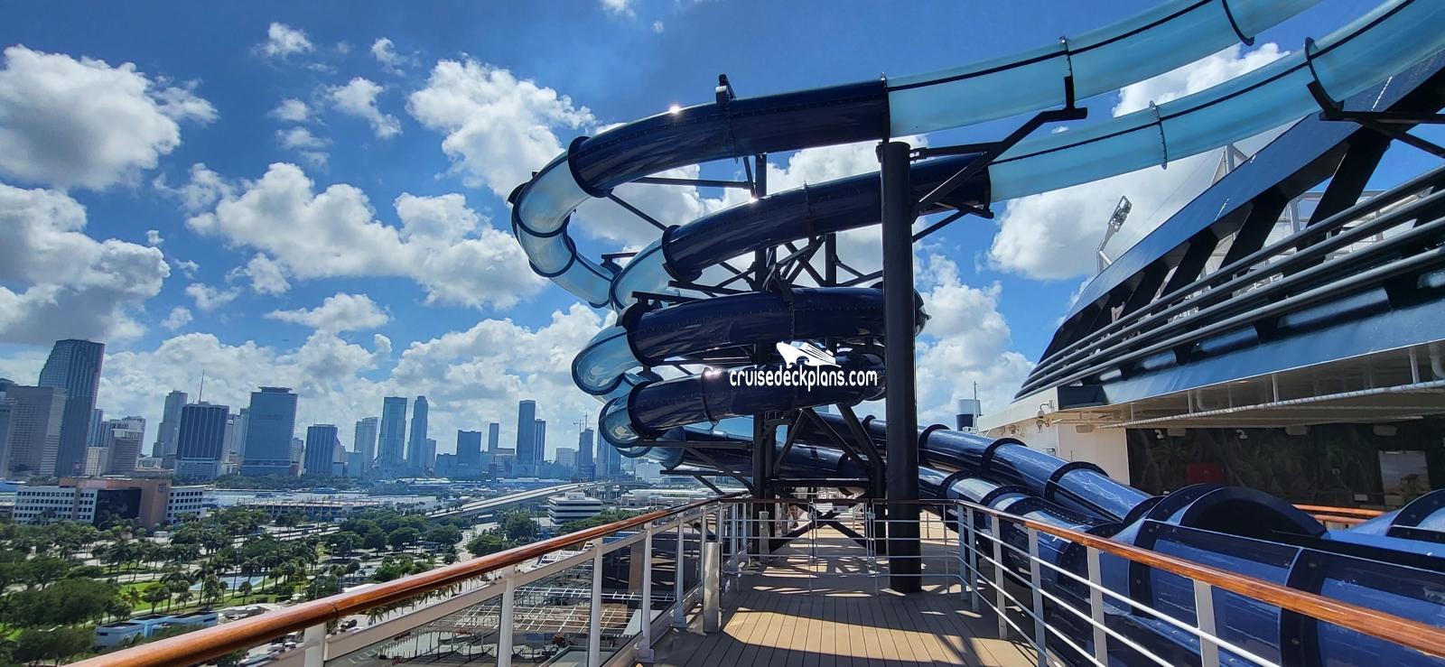 MSC Seashore Water Slide Pictures