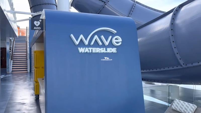 Norwegian Prima Wave Water Slide Pictures