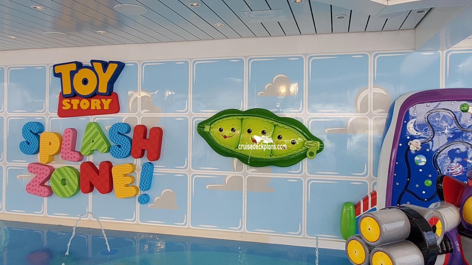Disney Wish Toy Story Splash Zone Pictures