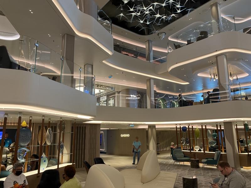 Norwegian Prima Penrose Atrium Pictures