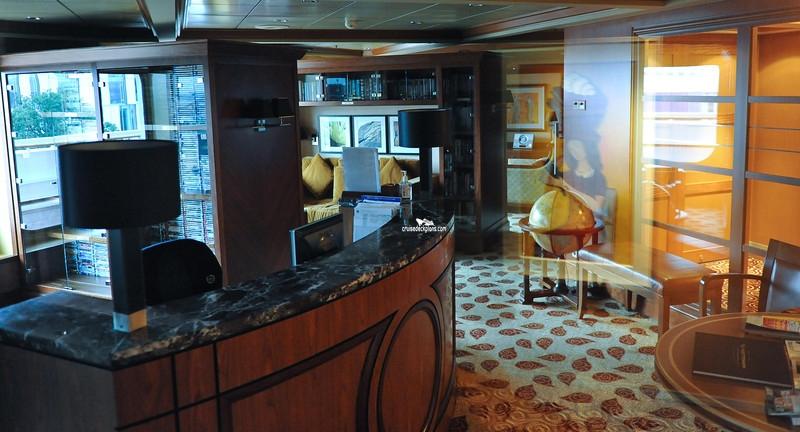 Crystal Serenity Library Pictures
