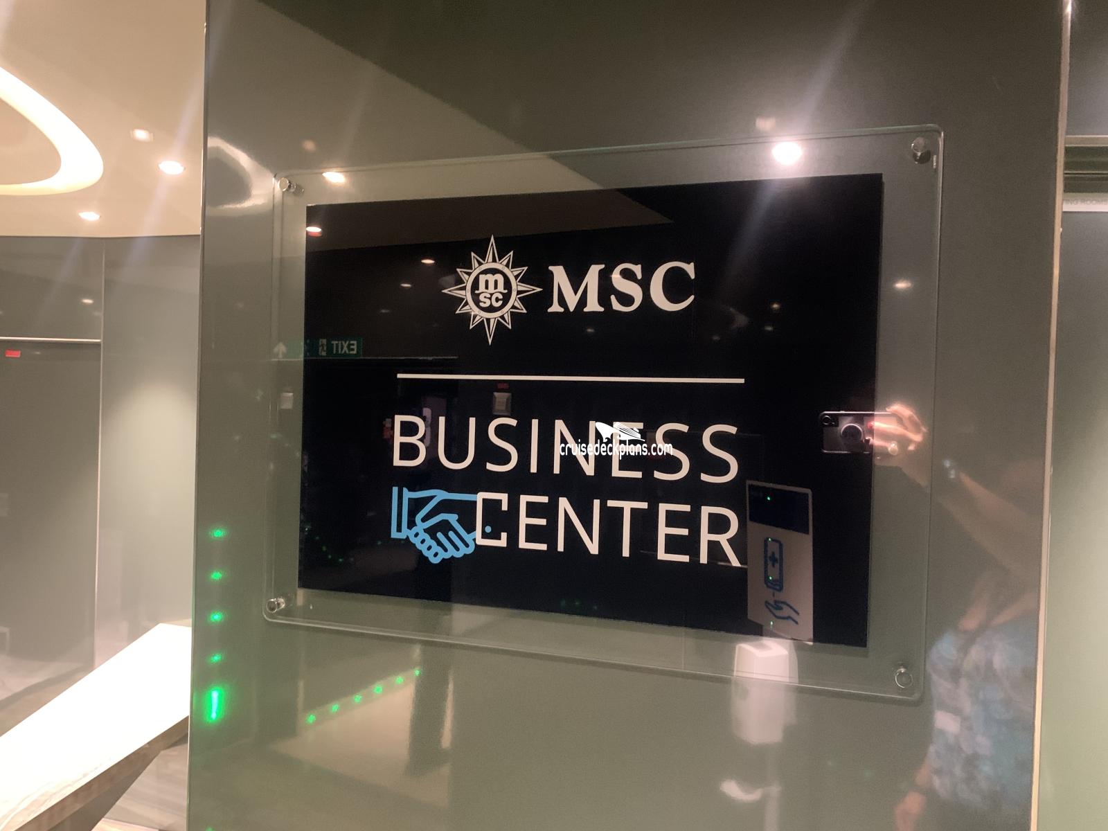 MSC Seashore MSC Business Center Pictures