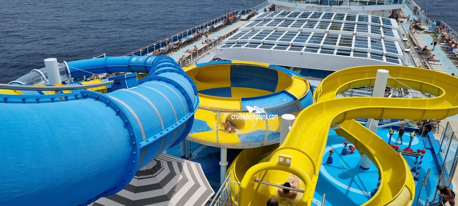 Costa Firenze Water Slides Pictures
