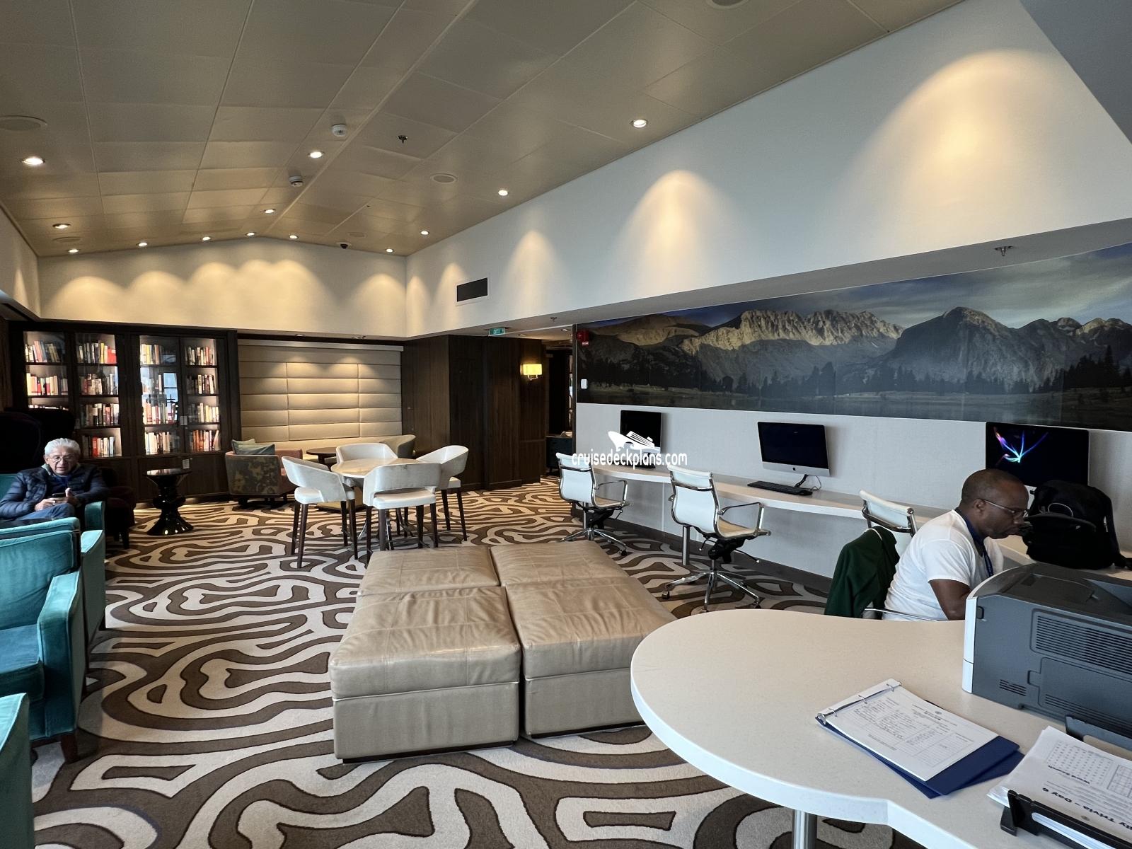 Quantum of the Seas Library Pictures