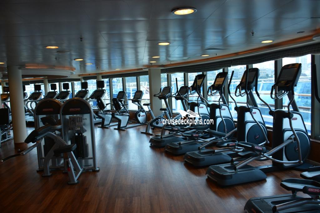 Grand Princess Fitness Center Pictures