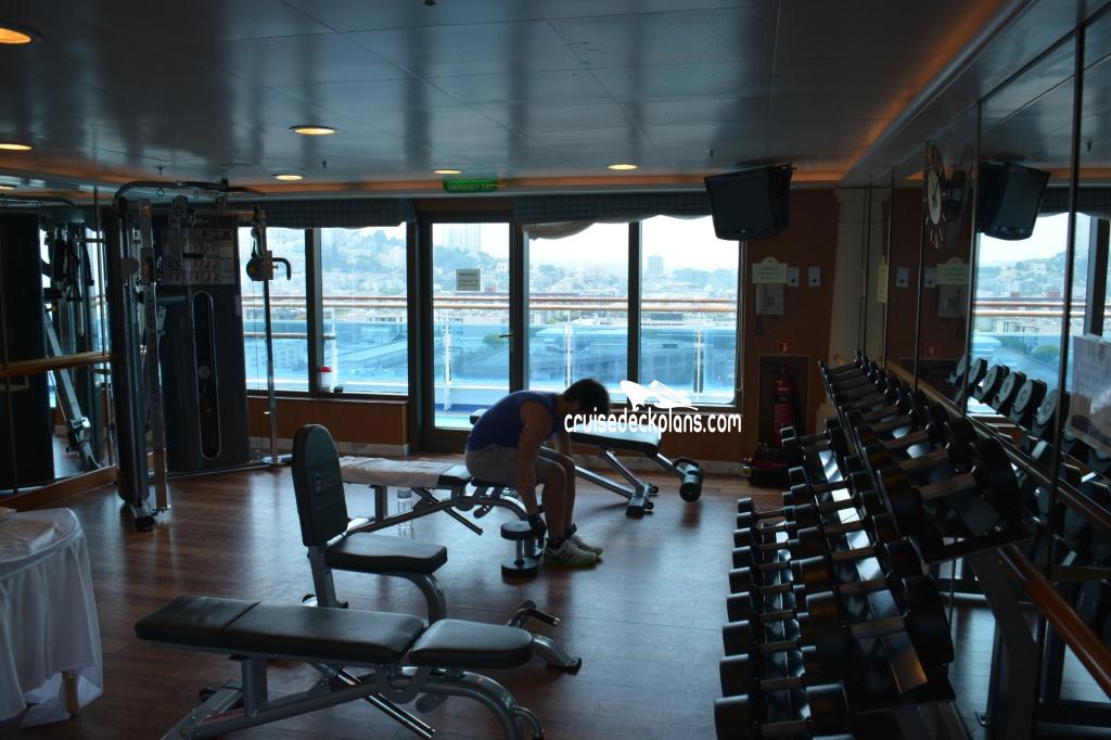 Grand Princess Fitness Center Pictures