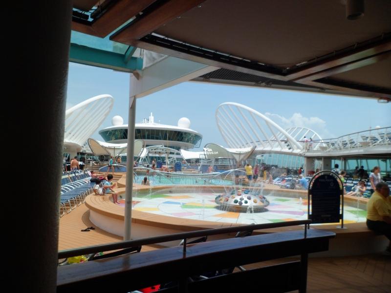 Enchantment of the Seas Outdoor Pools Pictures
