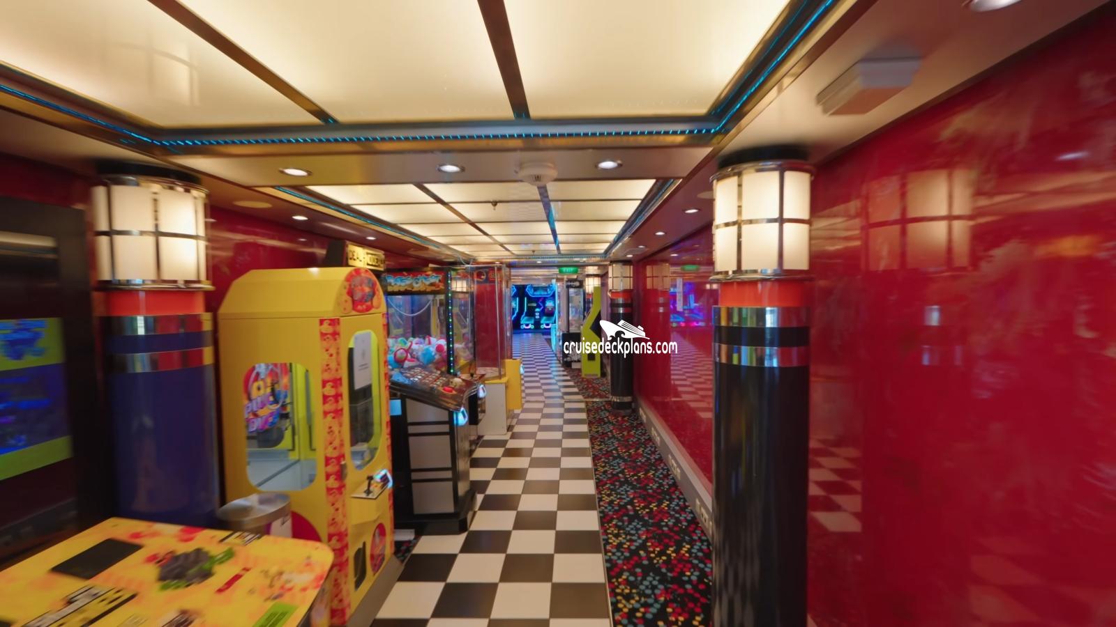 Explorer of the Seas Video Arcade Pictures