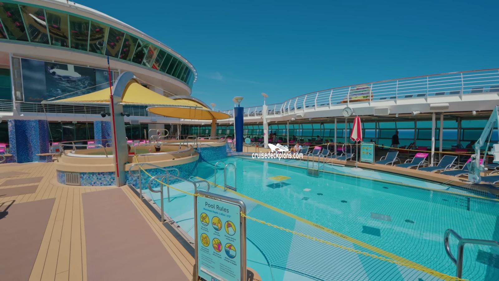 Explorer of the Seas Main Pools Pictures