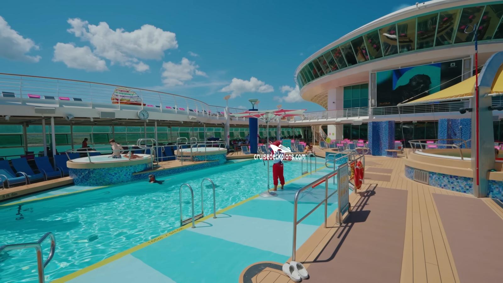 Explorer of the Seas Main Pools Pictures