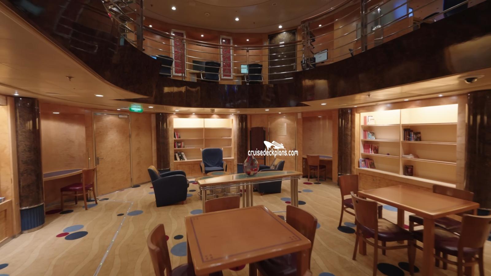 Explorer of the Seas Library Pictures