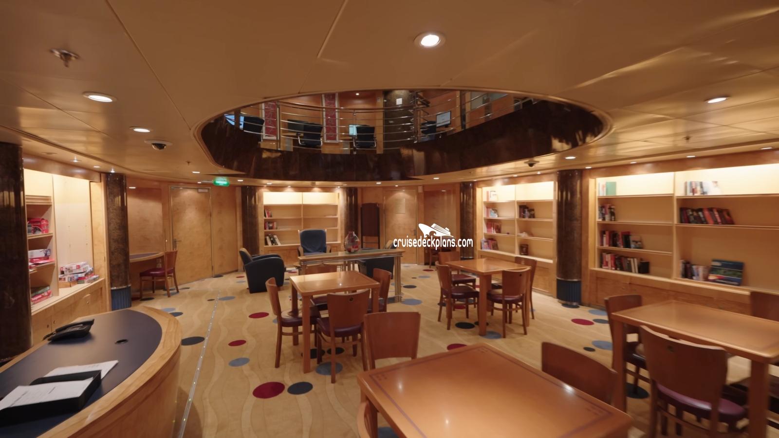 Explorer of the Seas Library Pictures