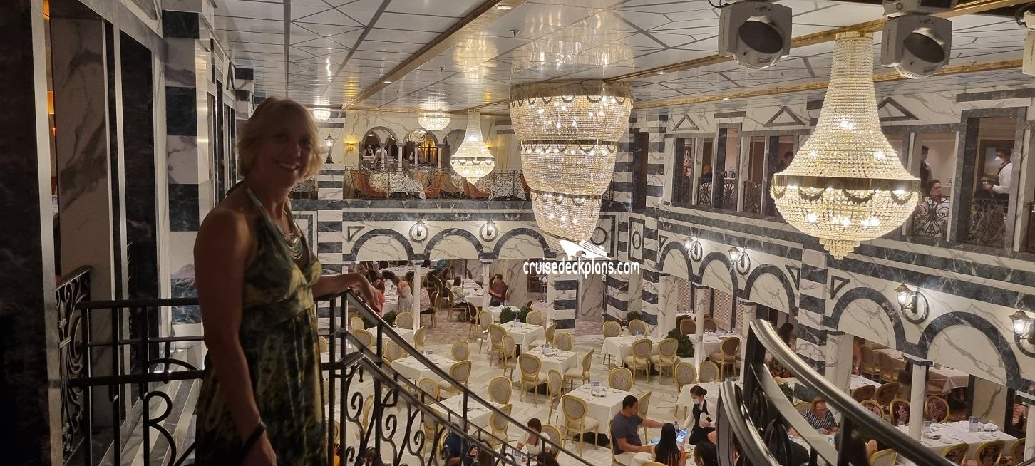 Carnival Firenze Medici Restaurant Pictures