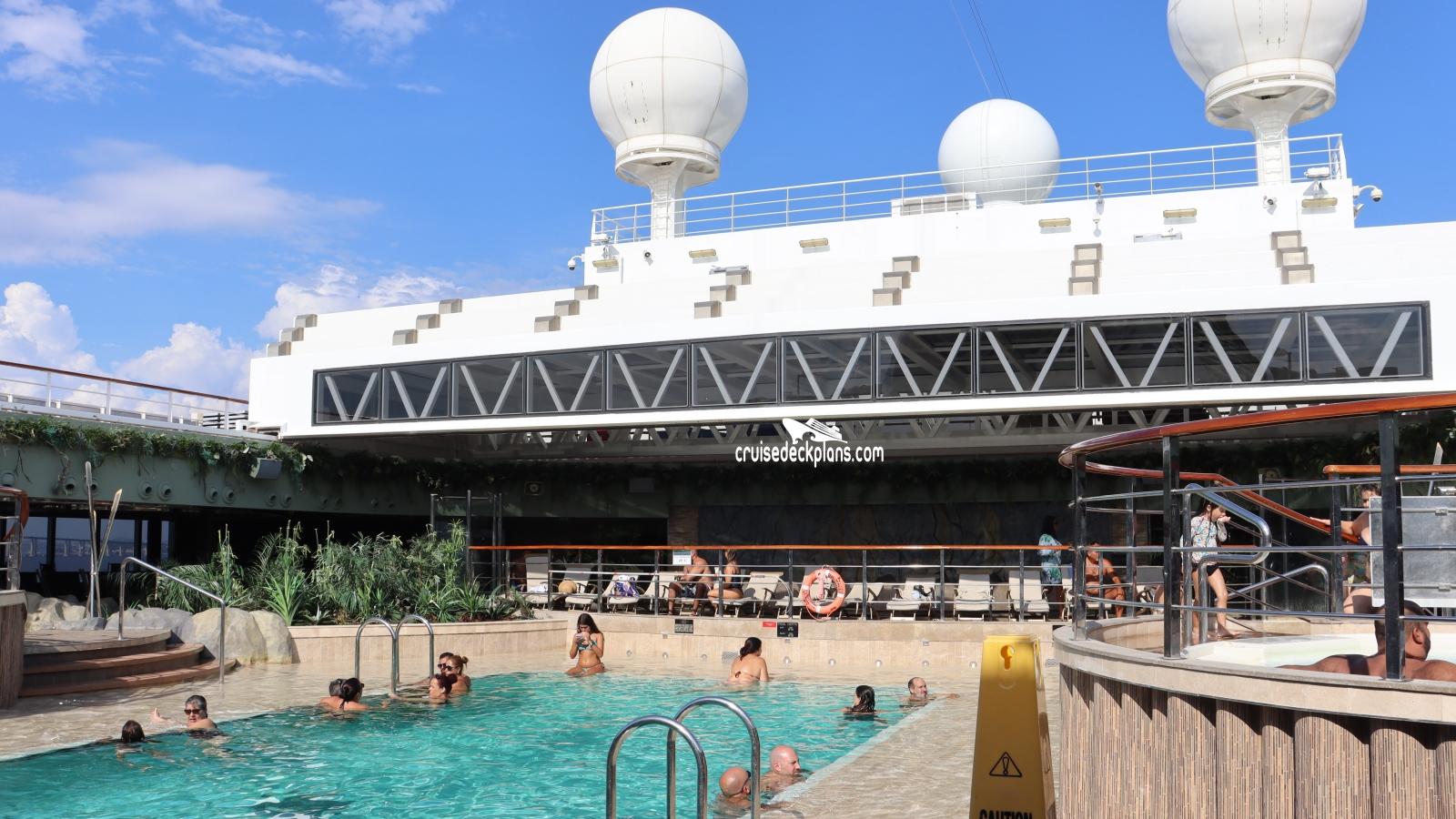 MSC Seaview Jungle Pool Pictures