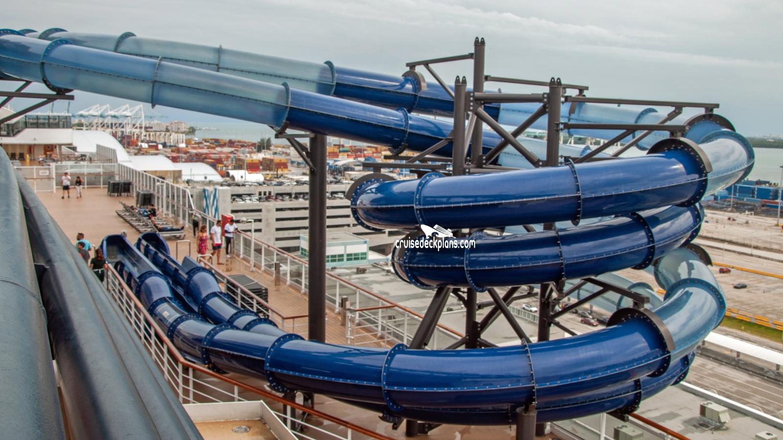 MSC Seascape Water Slides Pictures