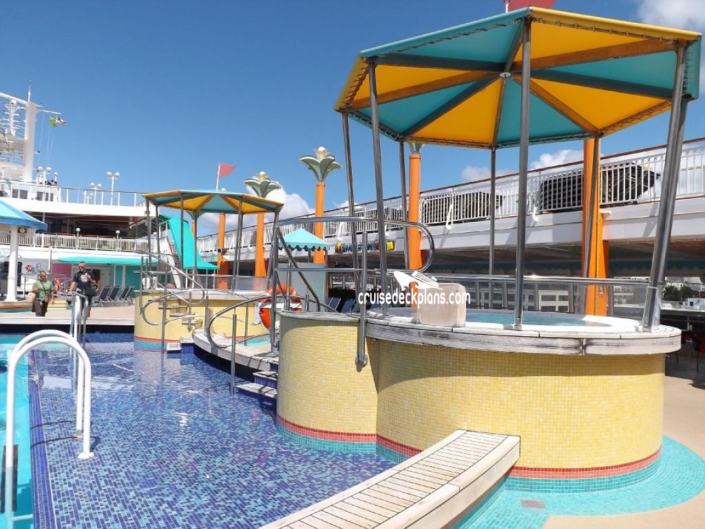 Norwegian Jewel Sapphire Pool Pictures