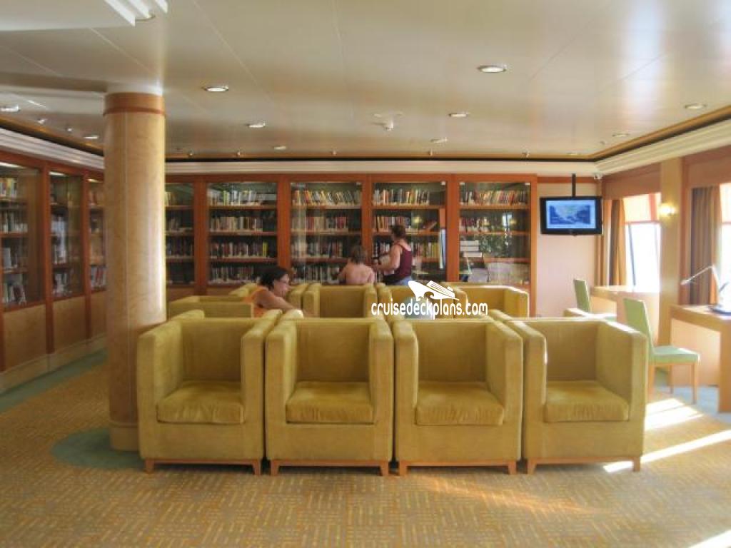 Norwegian Jewel Library Pictures