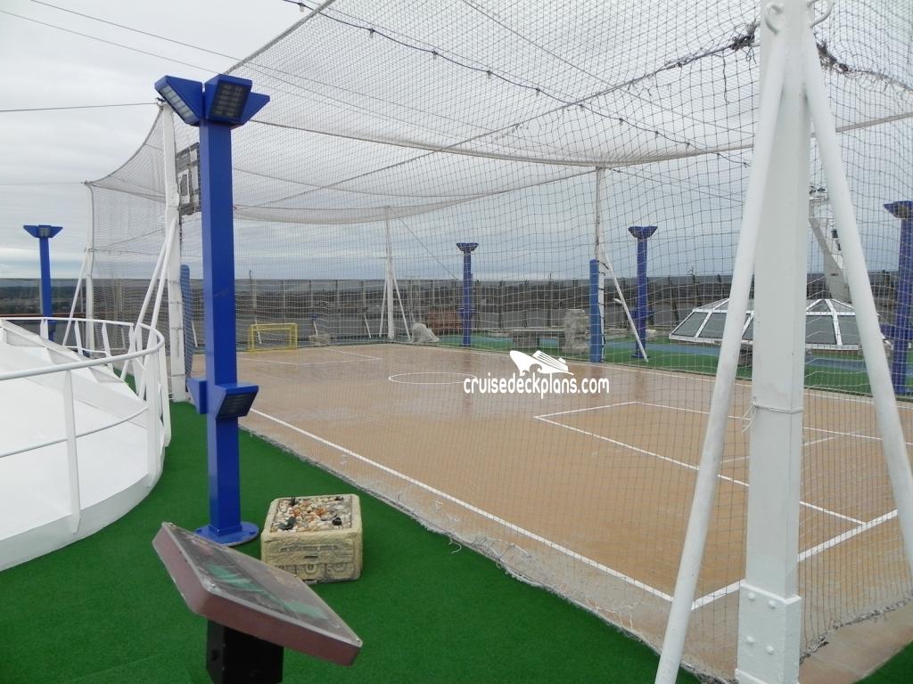 Carnival Legend Basketball Court Pictures