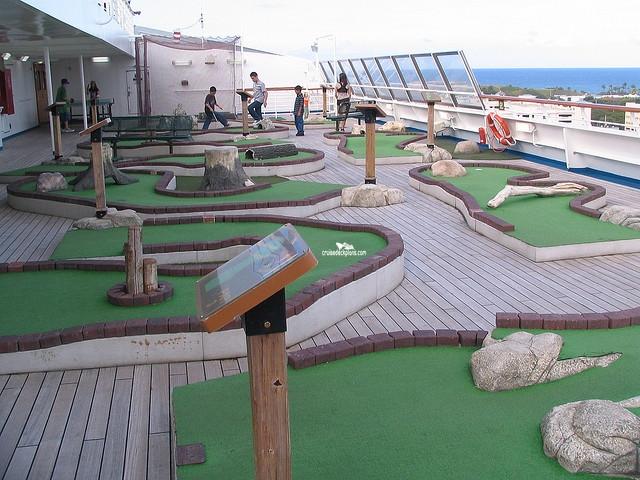 Carnival Victory Mini Golf Pictures