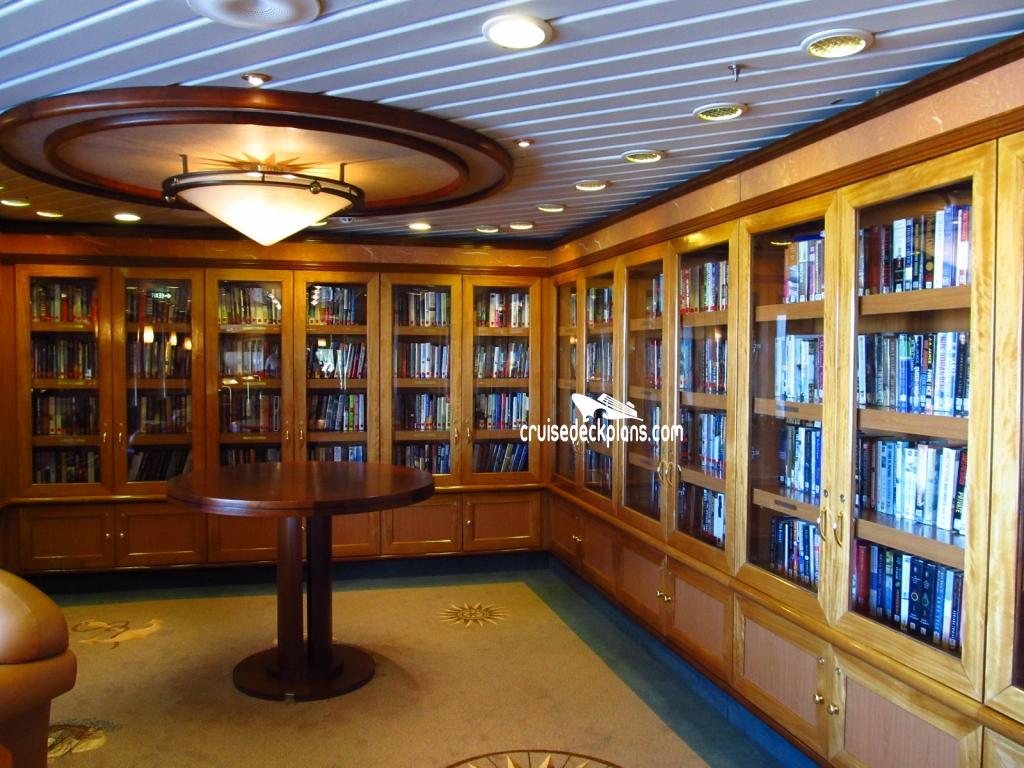 Coral Princess The Library Pictures