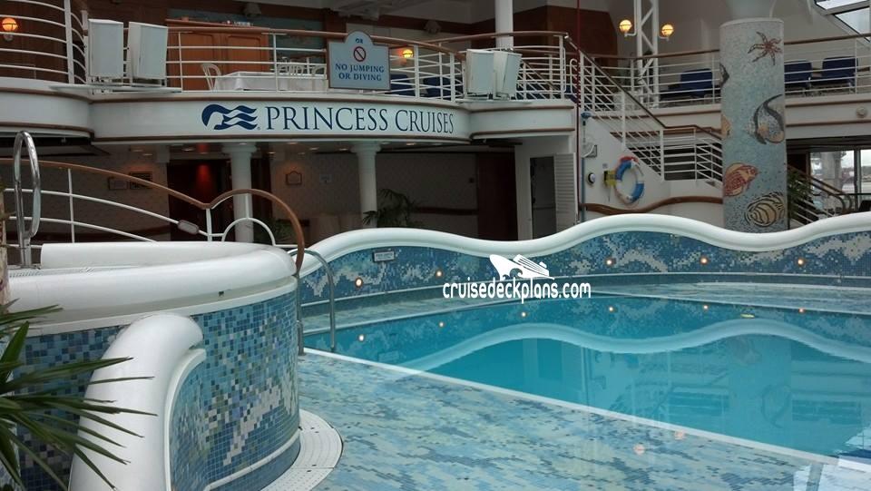Golden Princess Calypso Reef and Pool Pictures