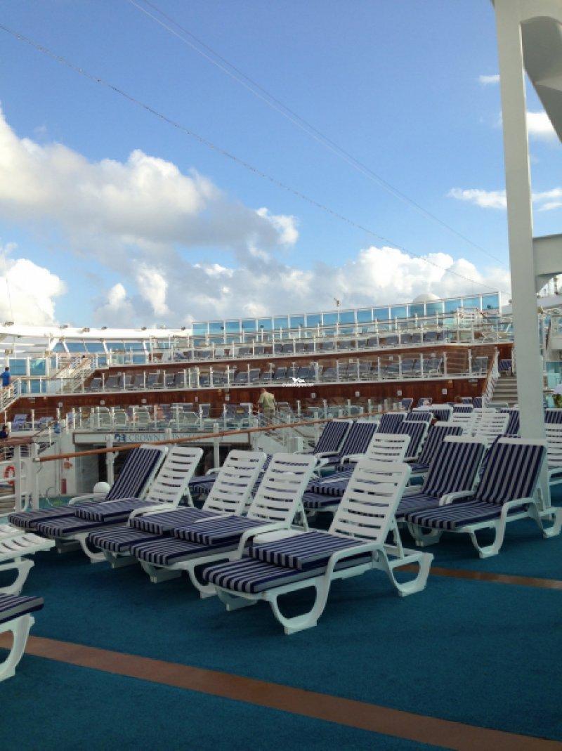 Crown Princess Sun Deck Pictures