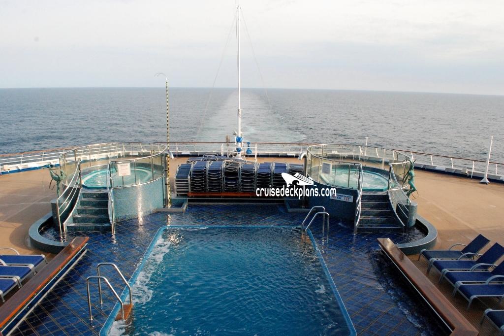 Carnival Splendor Liner Lido Pool Pictures