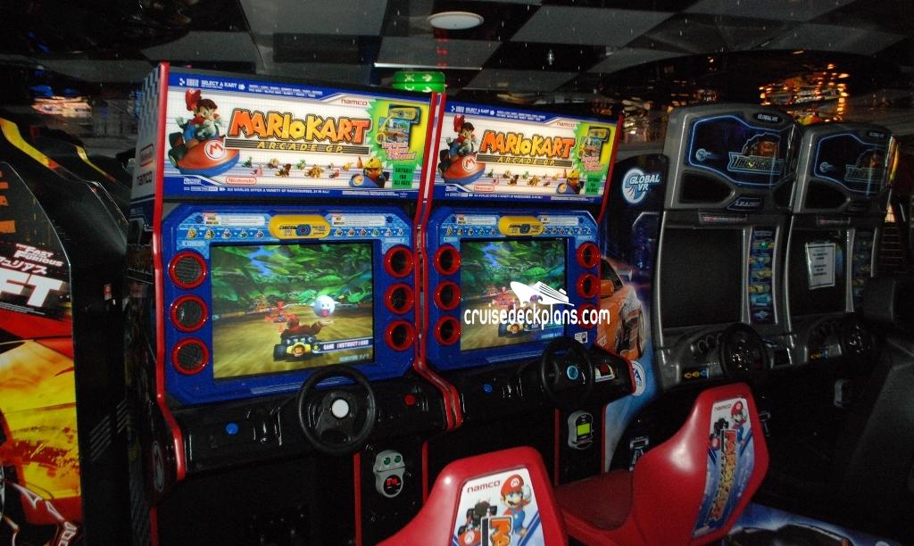 Explorer of the Seas Video Arcade Pictures
