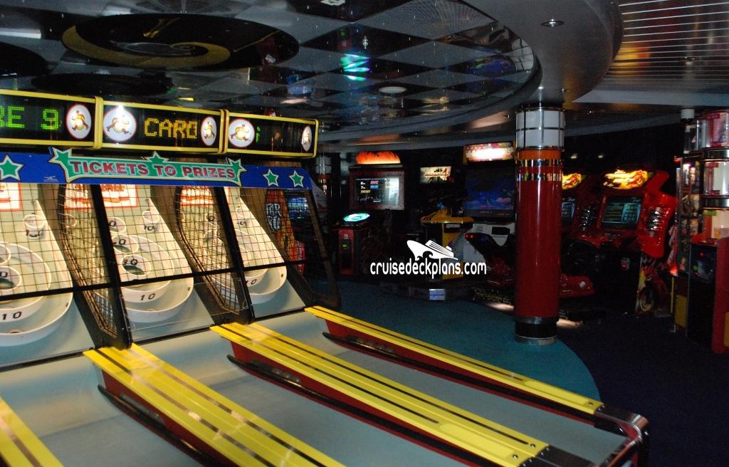 Explorer of the Seas Video Arcade Pictures