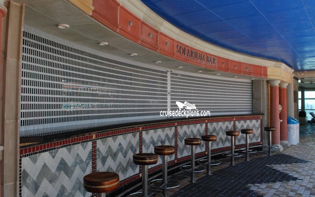 Explorer of the Seas Solarium Bar Pictures