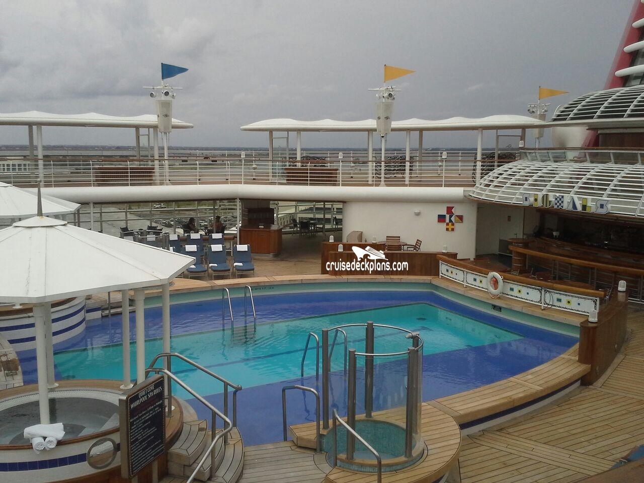 Disney Magic Quiet Cove Pool Pictures