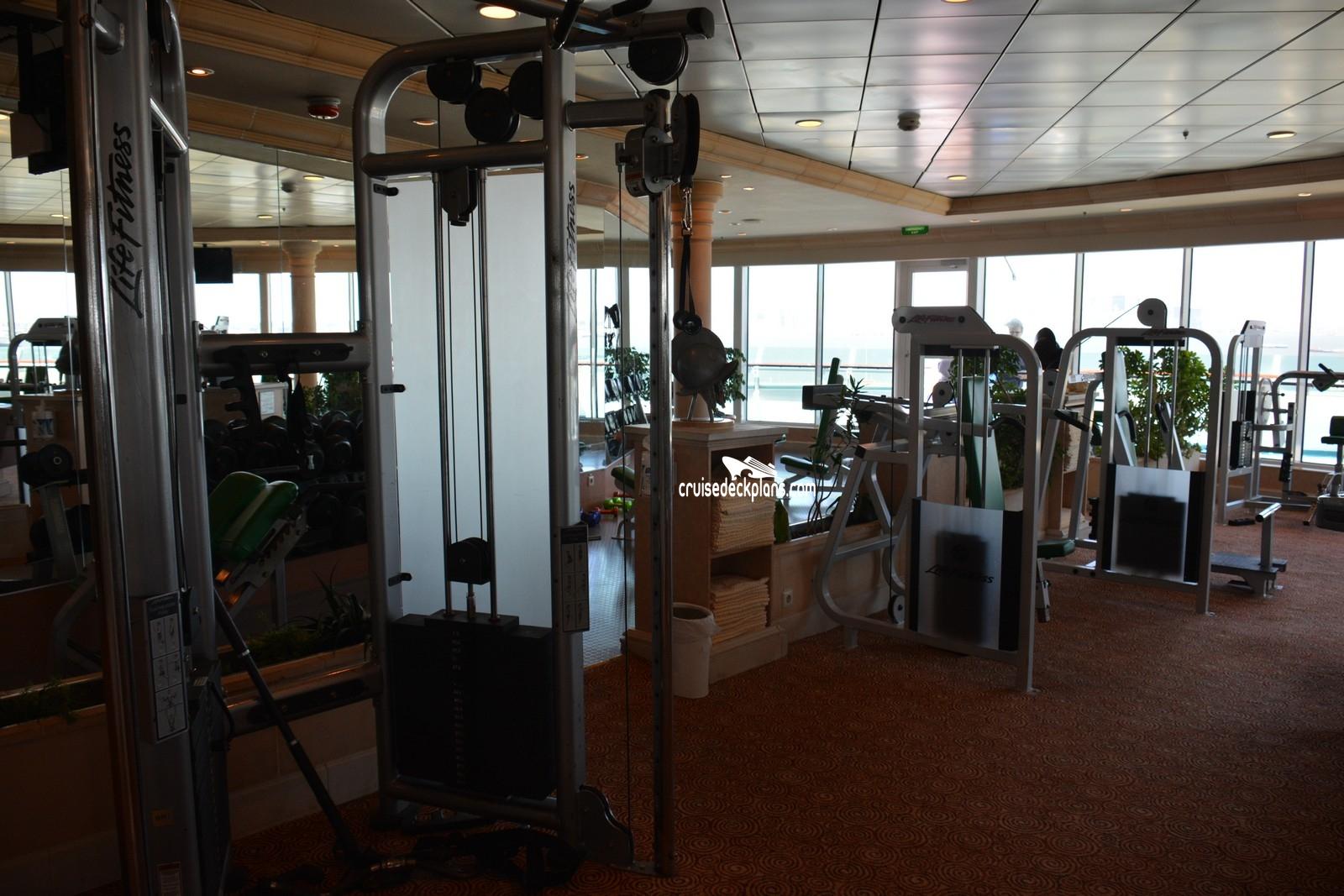 Explorer of the Seas Fitness Center Pictures