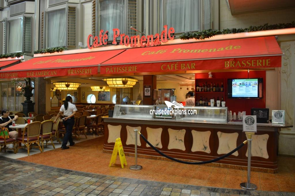 Explorer of the Seas Cafe Promenade Pictures