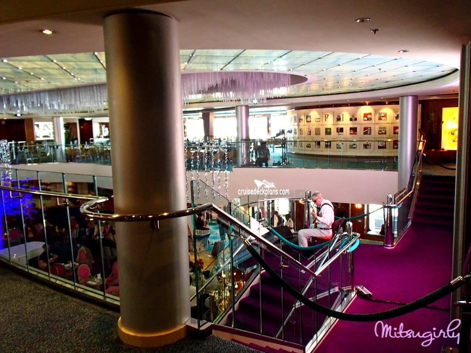 Norwegian Jewel Crystal Atrium Pictures