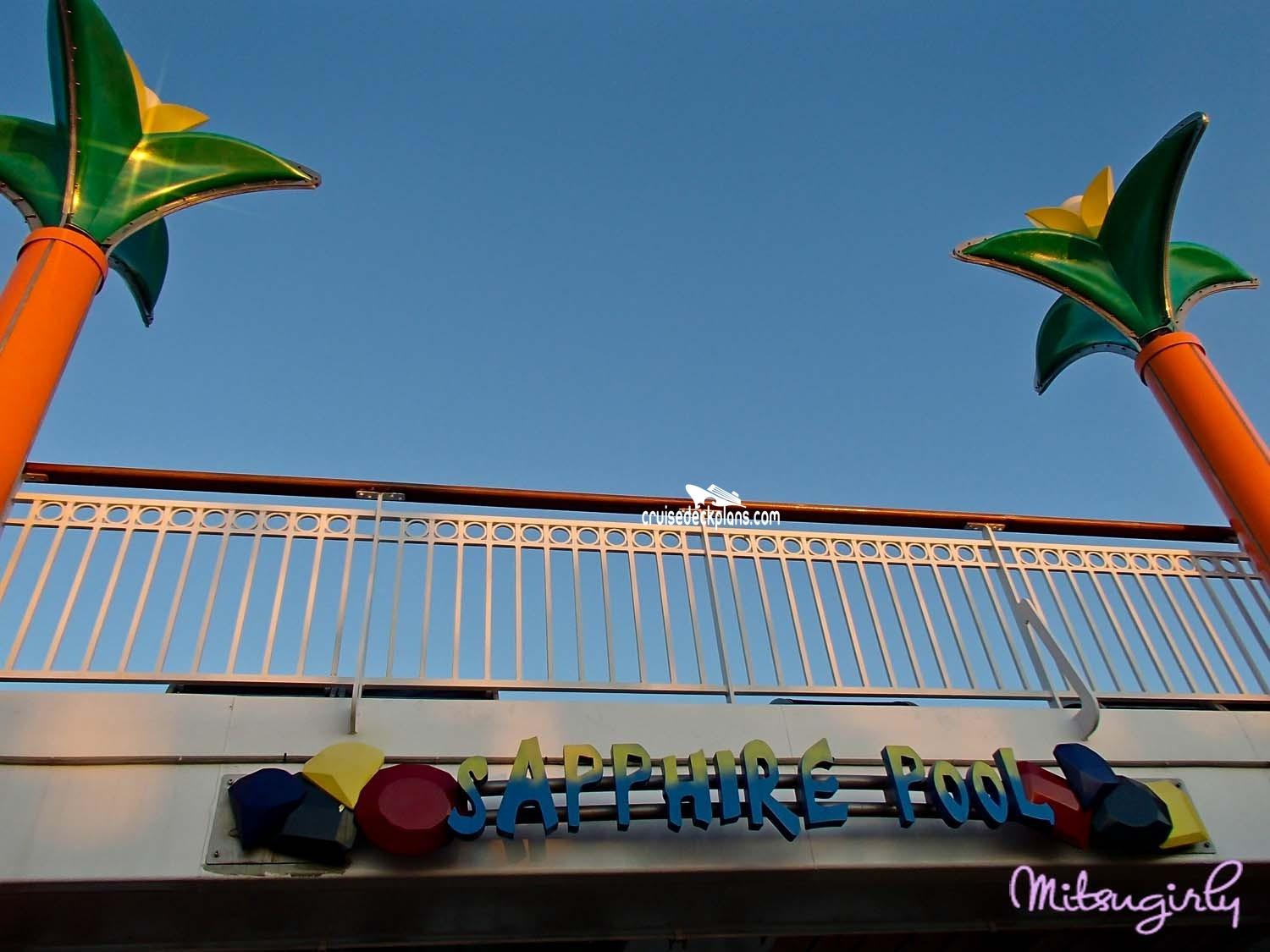 Norwegian Jewel Sapphire Pool Pictures