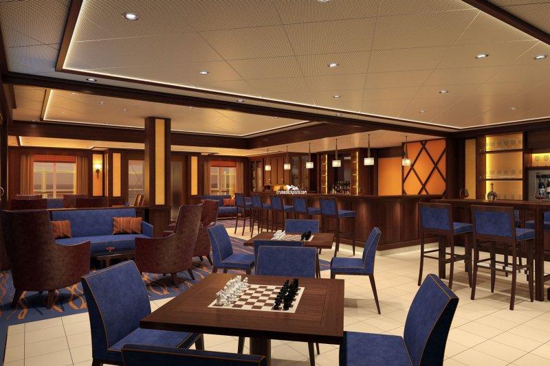 Carnival Vista Library Bar Pictures