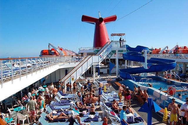 Carnival Paradise Pool Pictures